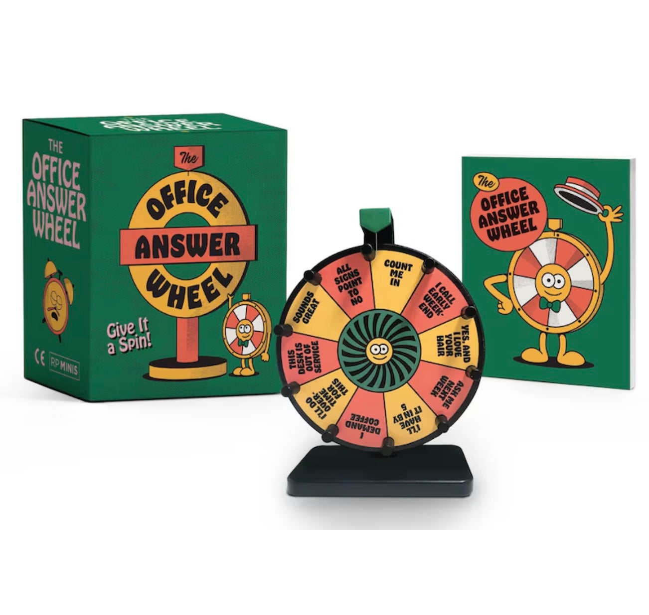 Running Press The Office Answer Wheel: Give It a Spin! – La Di Da Boutique